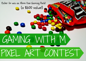 M&M’s Pixel Art Contest – Win a Xbox One and Forza 5 Gaming Package ...
