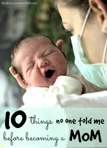 10 Things No One Told Me Before Becoming a Mom - Real Housewives of ...