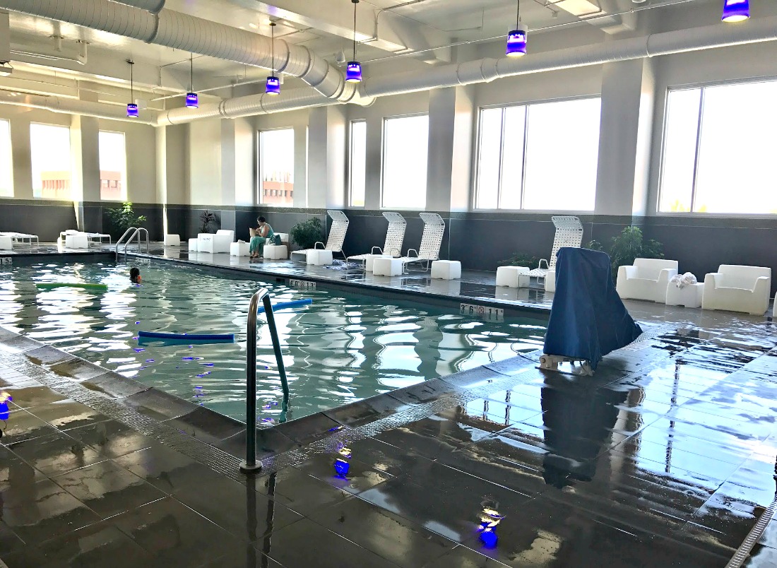 Radisson blu pool - Real Housewives of Minnesota