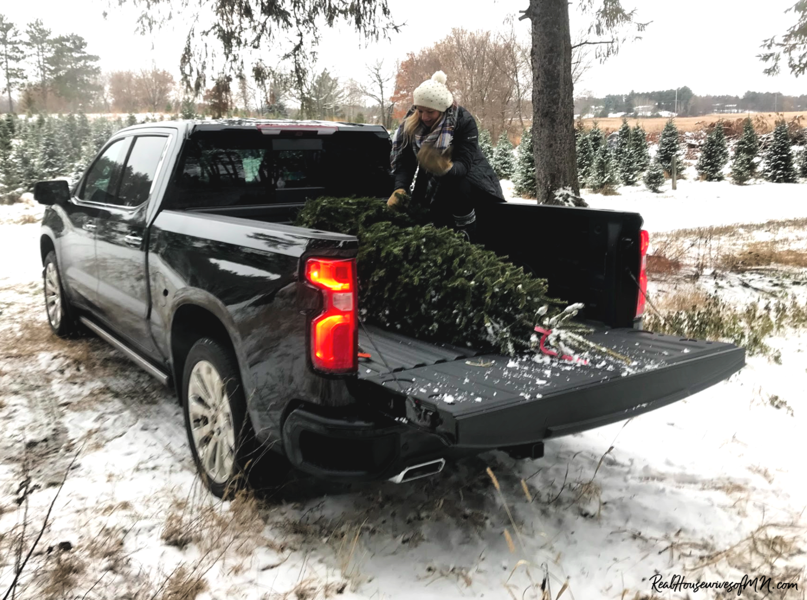 Family Christmas Tree Shopping with Chevrolet - Real Housewives of ...